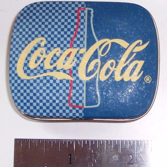 Tin Box | Storage & Organization | Set Of 5 Cocacola Collectable Pill ...